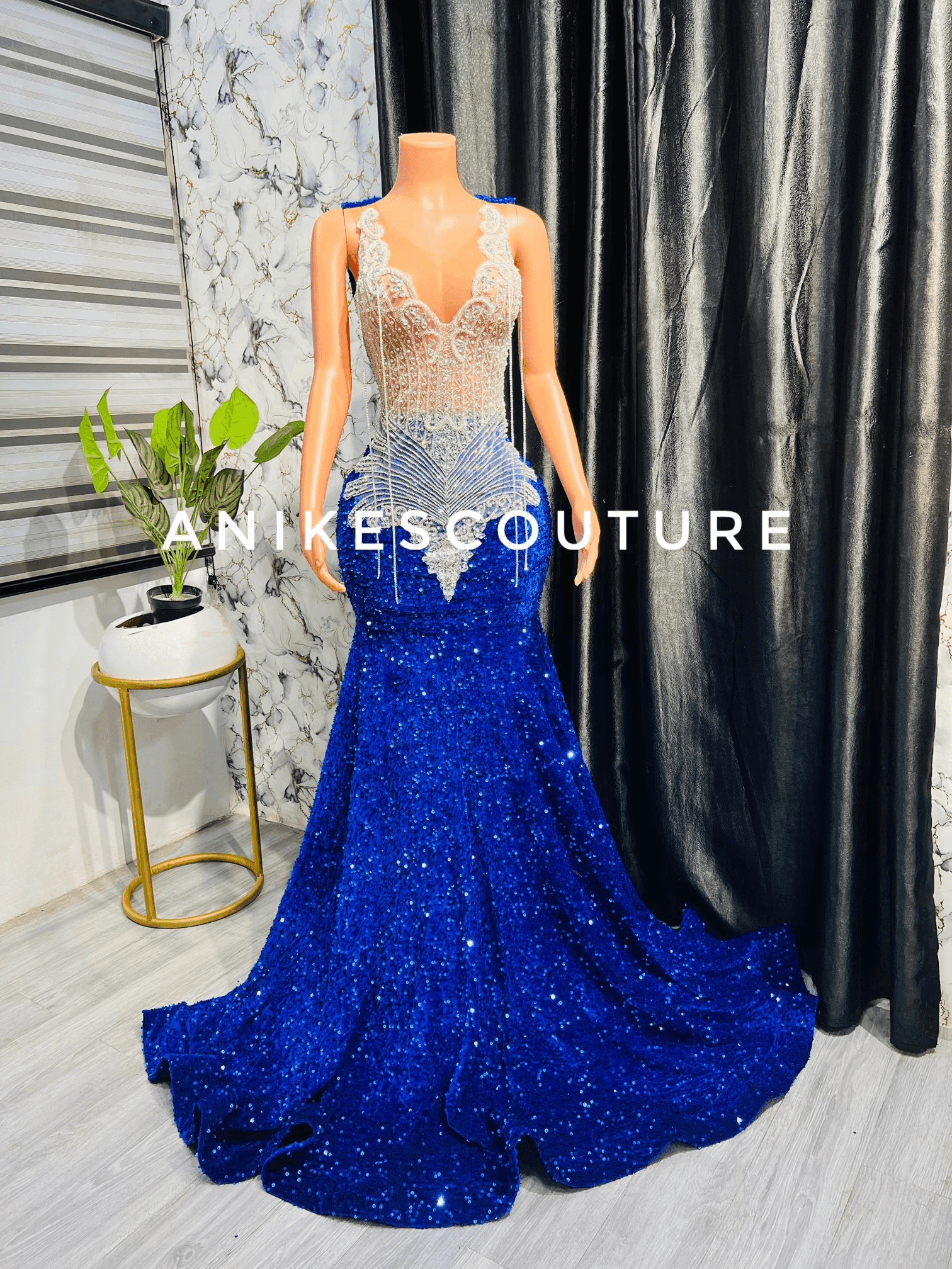 DOJA Mermaid Dress – anikescouture.com